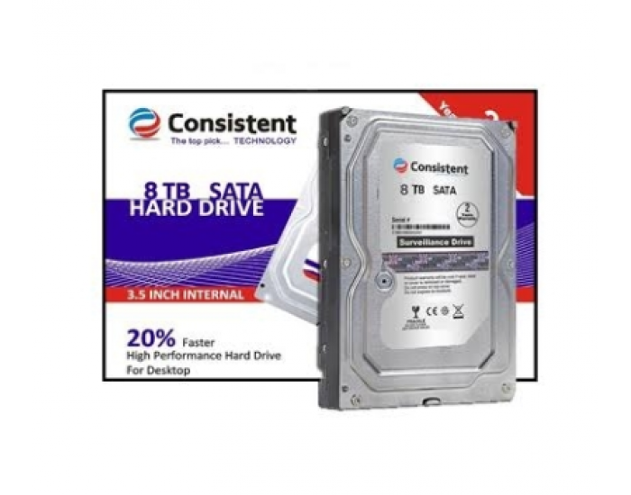 CONSISTENT PULLOUT INTERNAL HARD DISK 8TB SATA (2 YEAR) DESKTOP ...