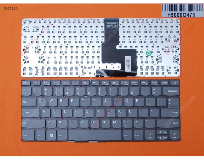 LAPTOP KEYBOARD FOR LENOVO IDEAPAD 320 14IKB (WITH ON/OFF SWITCH ...