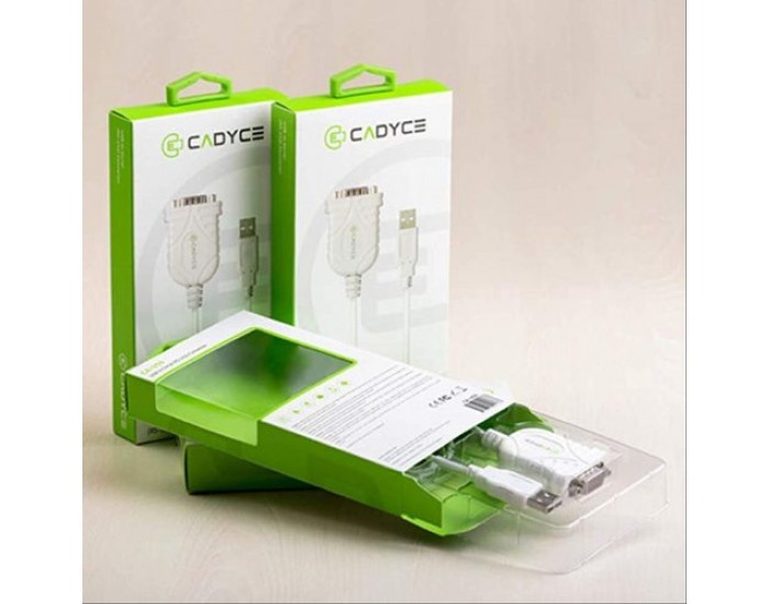 CADYCE USB TO SERIAL (RS232|DB9) CONNECTOR (CONNECT SERIAL DEVICE TO PC ...