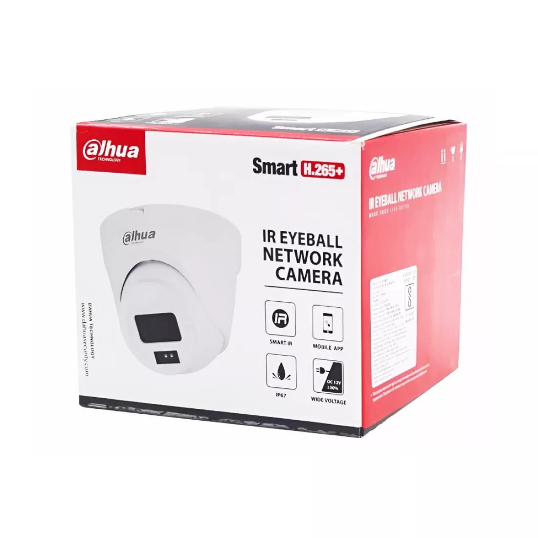 Dahua IP 2MP Silver Dome Camera 3.6mm With Audio (DH-IPC-HDW1230T2-A) - GolchhaComputer.Com